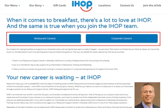 IHOP Job Application & Careers