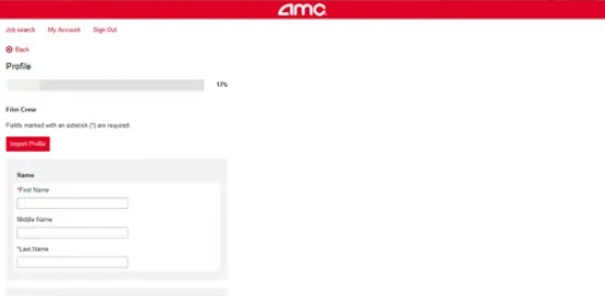 AMC Job Application & Careers