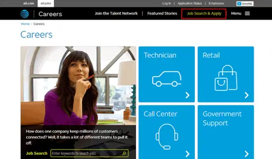 AT&T Job Application & Careers