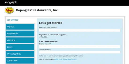 Bojangles' Job Application & Careers