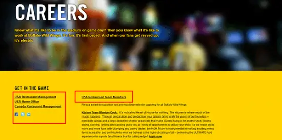 Buffalo Wild Wings Job Application & Careers