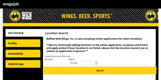 Buffalo Wild Wings Job Application & Careers
