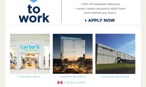 Carter's Job Application & Careers