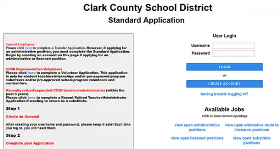 Clark County School District (CCSD) Job Application & Careers