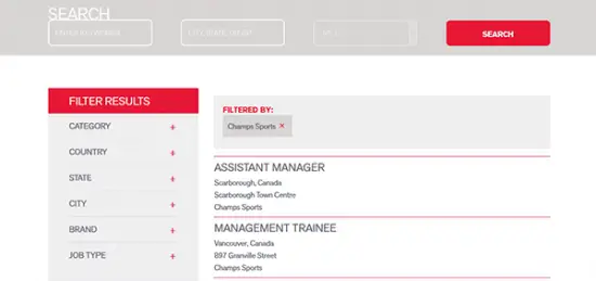 Champs Sports Job Application & Careers