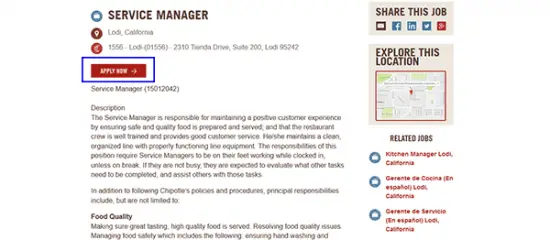Chipotle Job Application & Careers