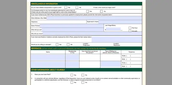 Cicis Job Application & Careers