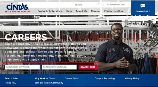 Cintas Job Application & Careers