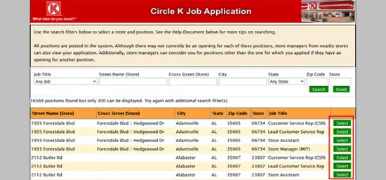 Circle K Job Application & Careers