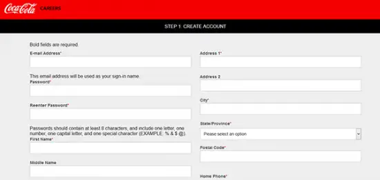 Coca-Cola Job Application - JobApplications.net - Apply Online