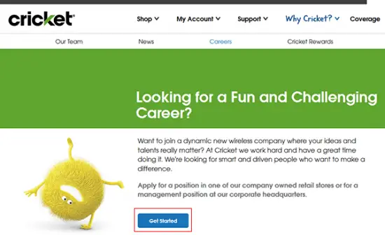 Cricket Wireless Job Application & Careers