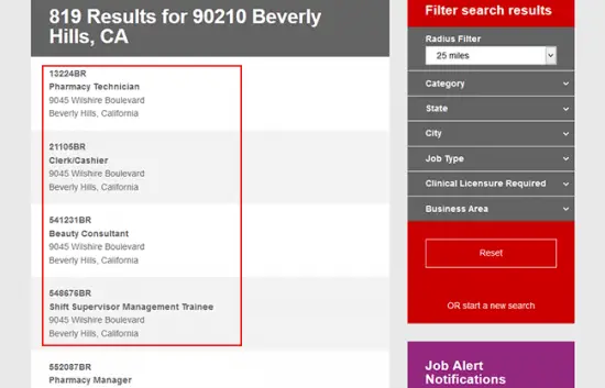 CVS Job Application & Careers