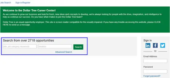 Dollar Tree Job Application - Apply Online