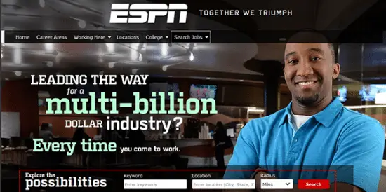 ESPN Job Application & Careers