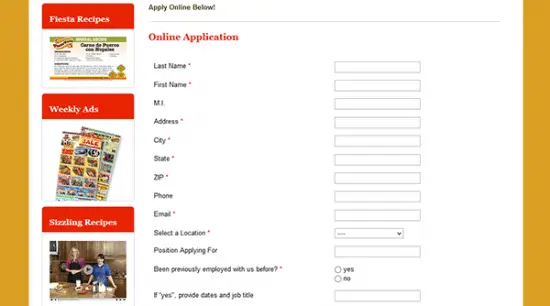 Fiesta Foods Job Application & Careers