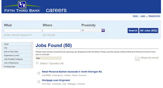 Fifth Third Bank Job Application & Careers