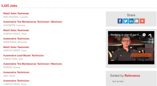 Firestone Job Application & Careers