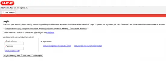 HEB Job Application & Careers