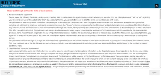 Hot Topic Job Application & Careers