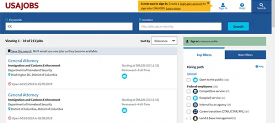 ICE Job Application & Careers