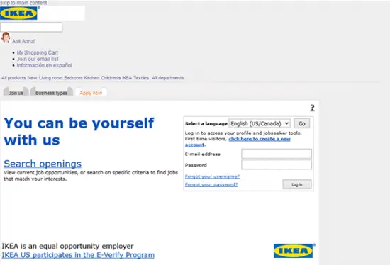 IKEA Job Application & Careers