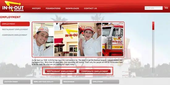 In-N-Out Job Application & Careers