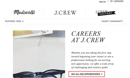 J. Crew Job Application & Careers