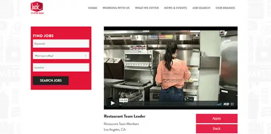 Jack in the Box Job Application & Careers