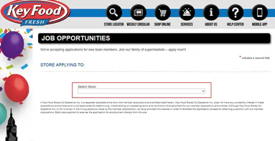 Key Food Supermarket Job Application & Careers