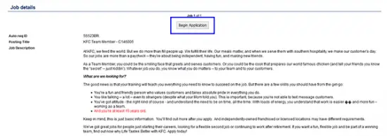 KFC Job Application - JobApplications.net - Apply Online