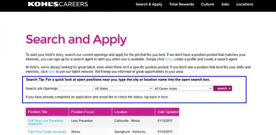 Kohl's Job Application & Careers