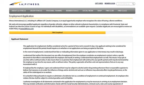 LA Fitness Job Application & Careers