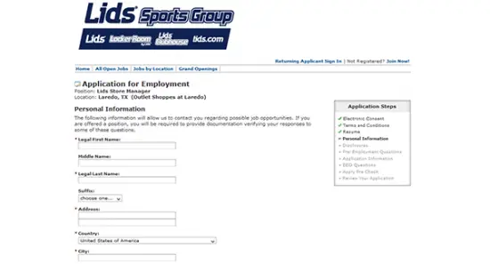 Lids Job Application & Careers