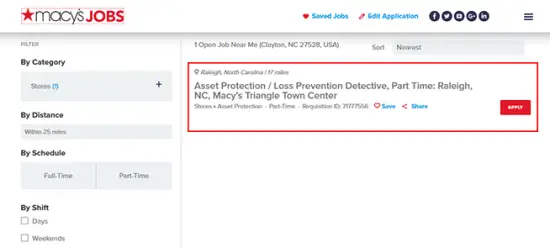 Macy's Job Application & Careers