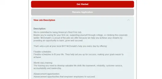 McDonald’s Job Application & Careers - JobApplications.net