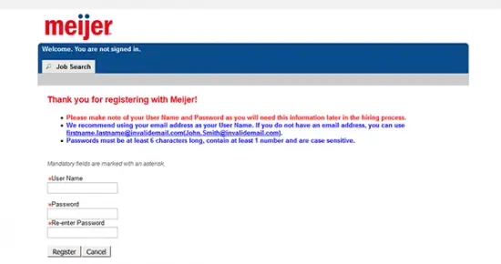 Meijer Job Application & Careers