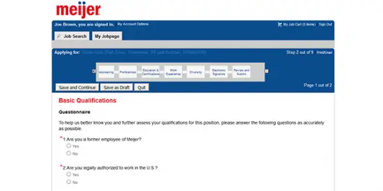 Meijer Job Application & Careers