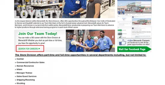 Menards Job Application & Careers
