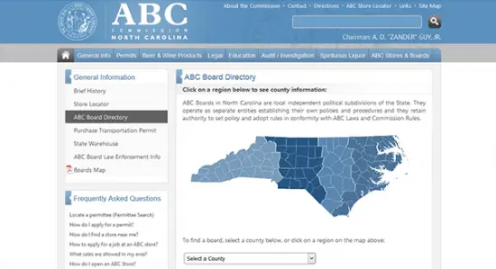 North Carolina ABC Store Job Application & Careers