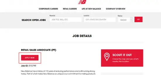 New Balance Job Application & Careers