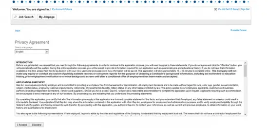 Old Navy Job Application & Careers