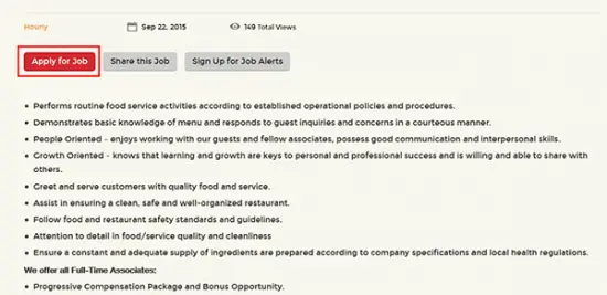 Panda Express Job Application & Careers
