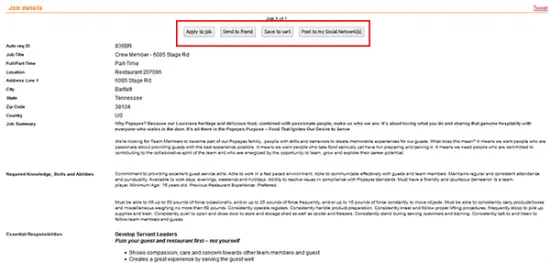 Popeyes Job Application & Careers