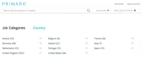 Primark Job Application & Careers