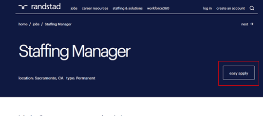 Randstand Job Application & Careers