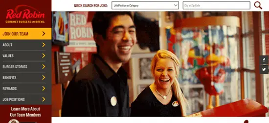 Red Robin Job Application & Careers