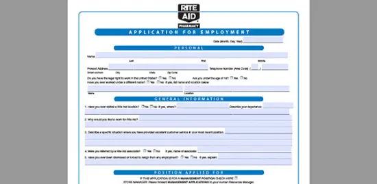 Rite Aid Job Application & Careers