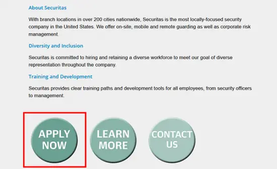 Securitas Job Application & Careers