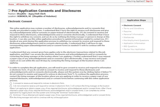 ShopRite Job Application & Careers