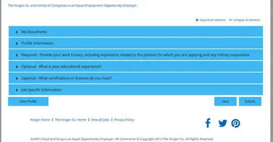 Smith's Food and Drug Job Application & Careers